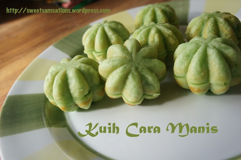 Malaysian Mini Sponge Cake: Kuih Bahulu, & Kuih Cara Manis – Sweet ...